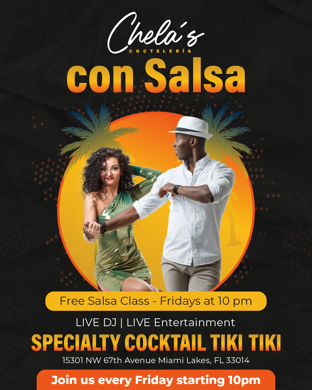 Chela's Con Salsa - Chelas Miami - Bar & Grill in FL