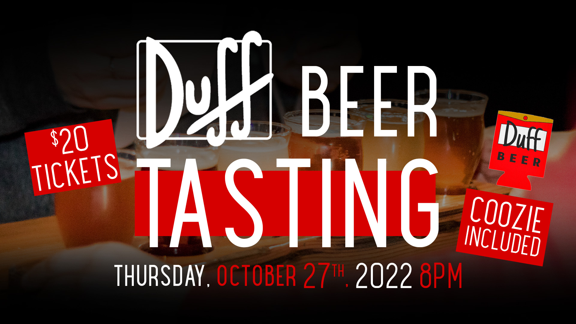 Duff Beer Tasting Night - Replay Lincoln Park - Bar in Chicago, IL