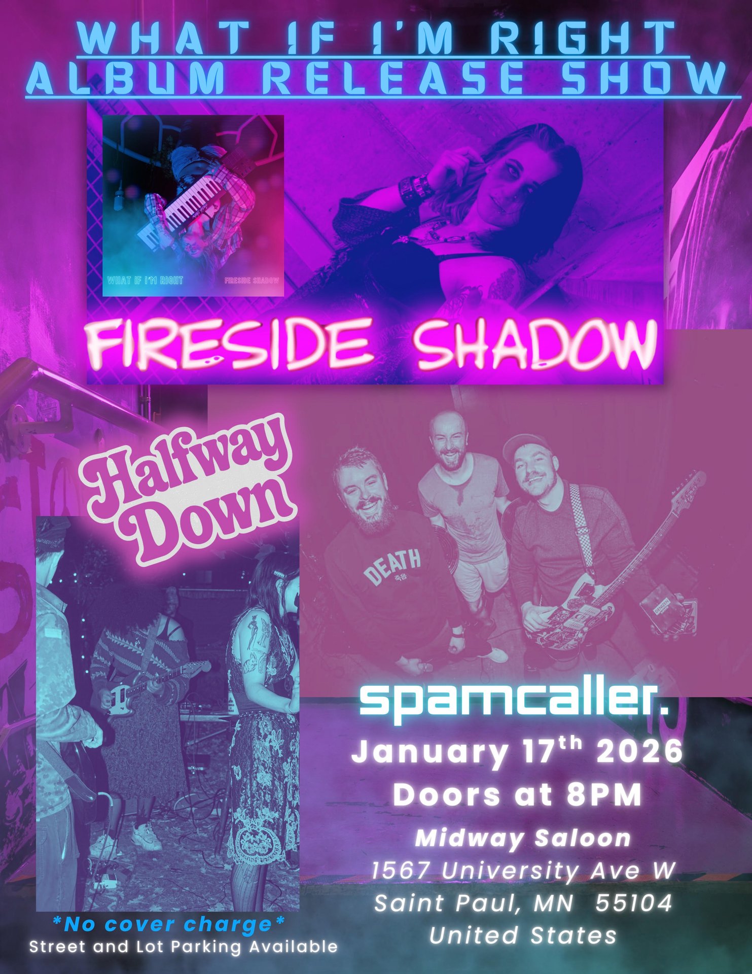 Fireside Shadow - The Midway Saloon