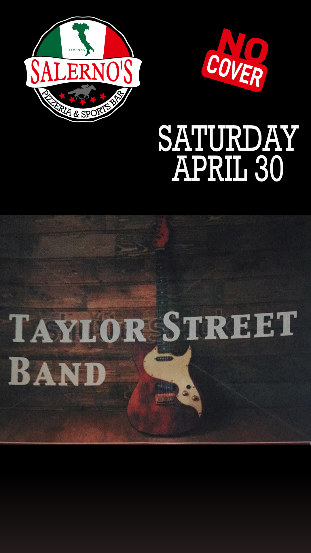 Taylor Street Band - Salerno's - Pizza Restaurant in IL