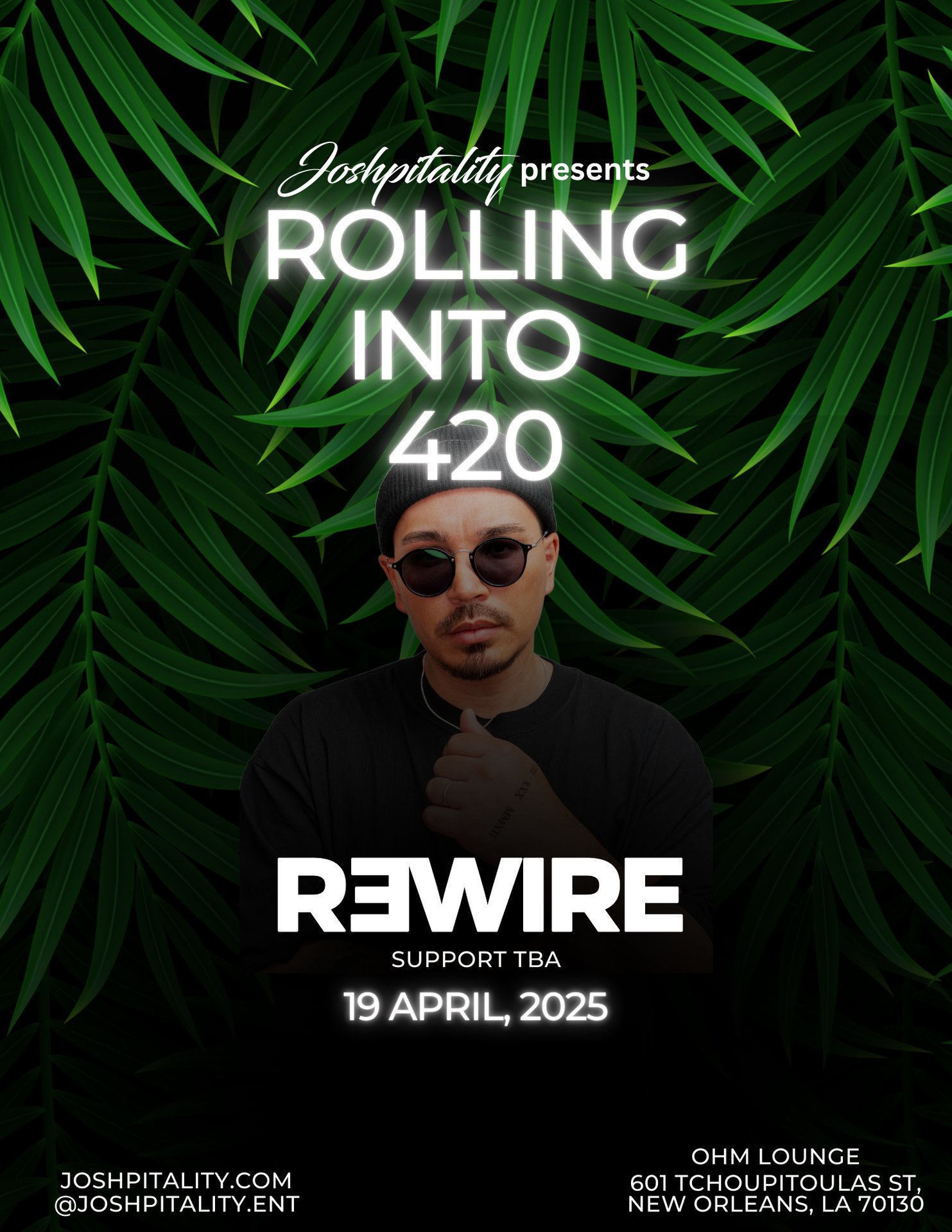 ROLLING INTO 420 FT. R3WIRE - Ohm Lounge- Lounge in New Orleans, LA