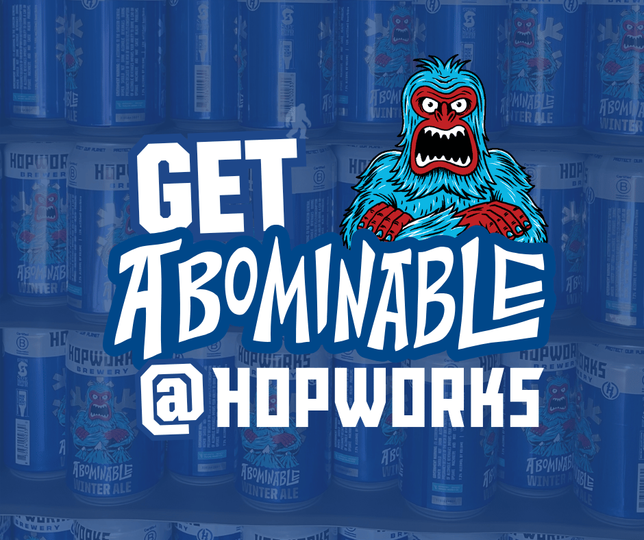 Abominable Bash - Hopworks Brewery: Portland Bar & Grill Restaurant