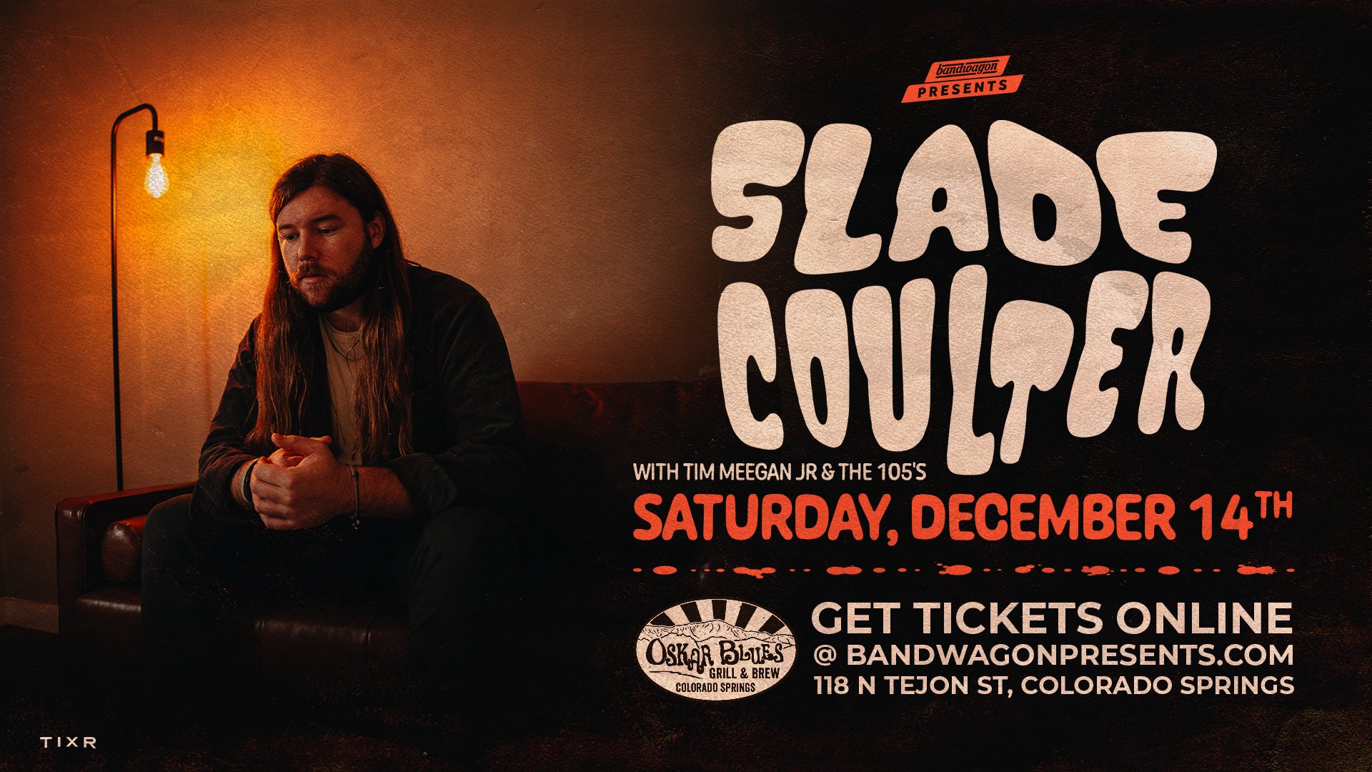 Slade Coulter, Tim Meegan Jr & the 105's - Oskar Blues Fooderies