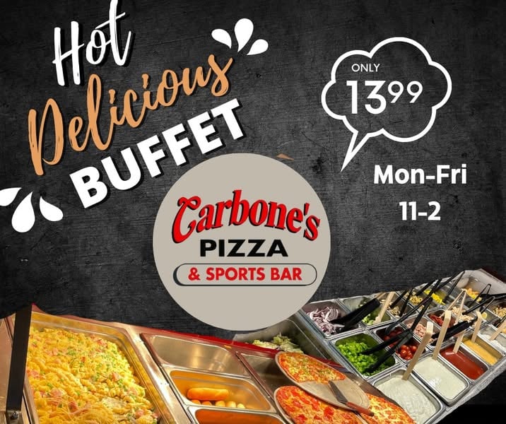 Buffet Bar - Carbone's Pizza & Sports Bar