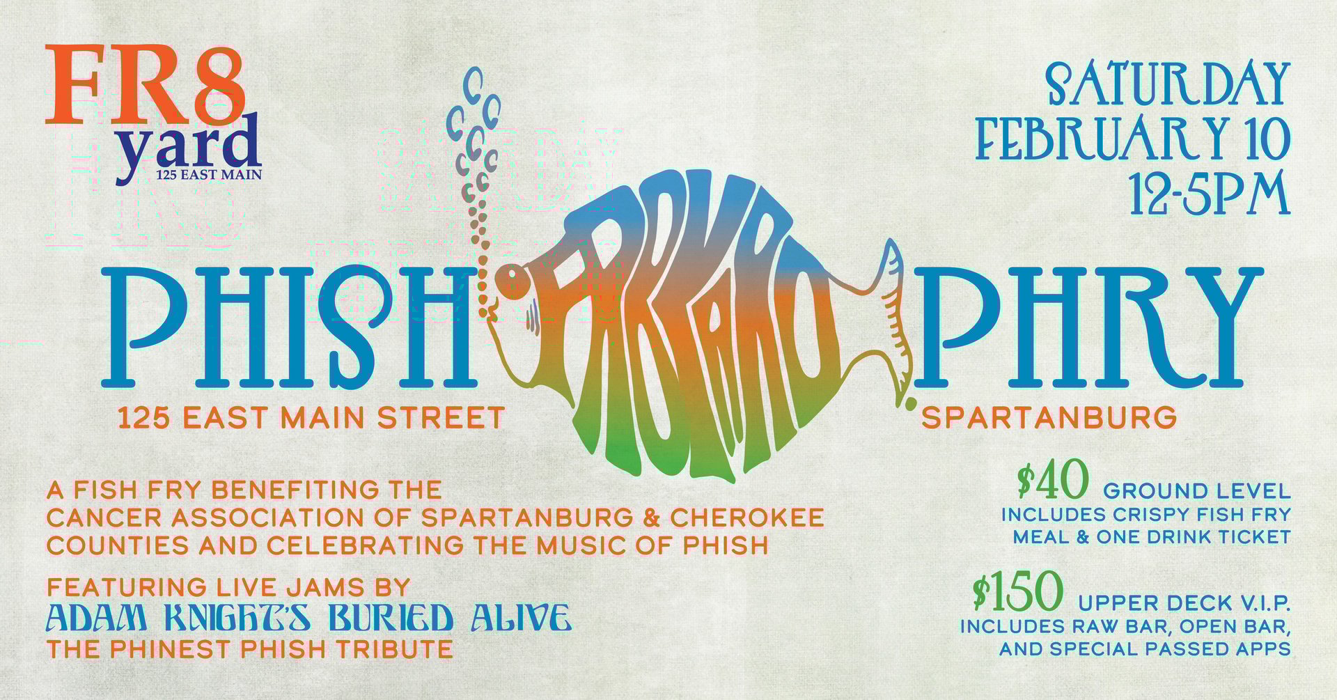 PHISH PHRY - A Fish Fry Benefit Celebrating the Music of Phish ...