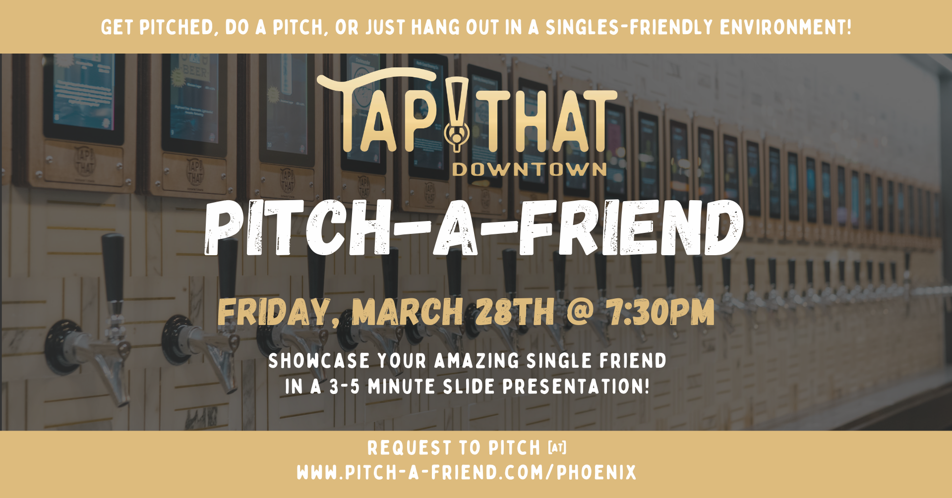 Pitch-A-Friend @ Tap That Downtown - Tap That Downtown - The Ultimate Self - Pour Beer ...