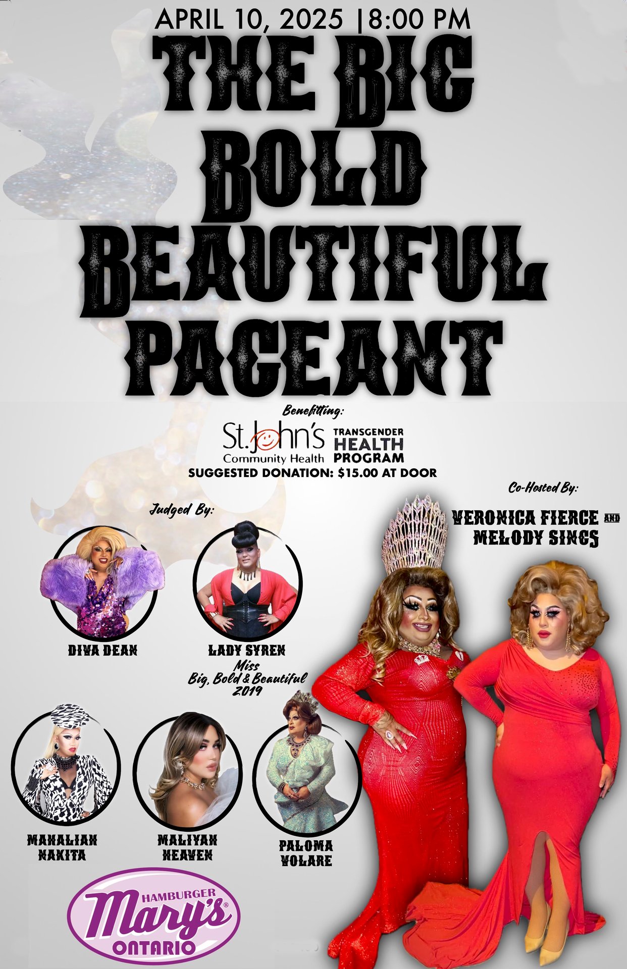 Big Bold Beautiful Pageant - Hamburger Mary's