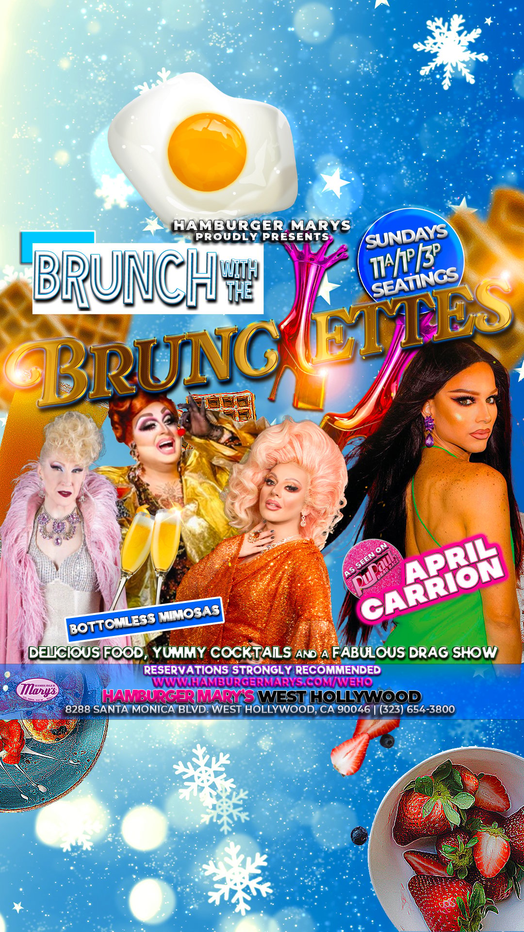 Drag Brunch with the Brunchettes - Hamburger Mary's