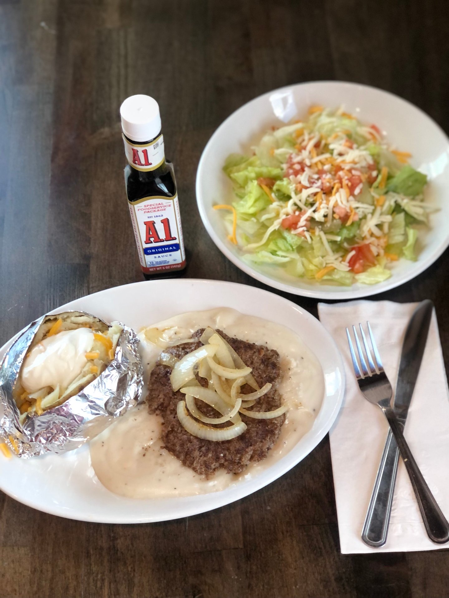 WEDNESDAY NIGHT HAMBURGER STEAK - Burger Bar Cafe