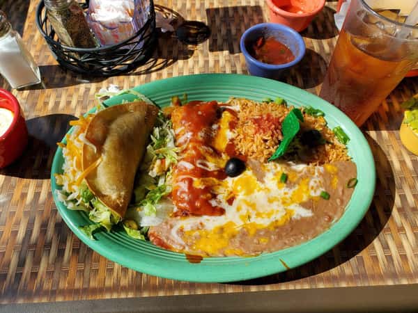 NUMBER TWO - Main Menu - Yolanda's Mexican Cafe