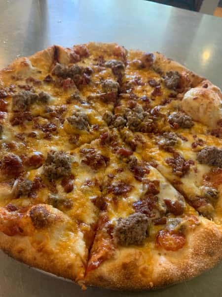 Pizza {12"} - Menu - Fireside Brick Oven - Pizza Restaurant in Gales ...