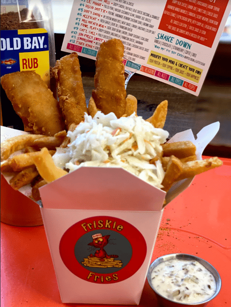 Menu - Friskie Fries - Restaurants and Food Truck