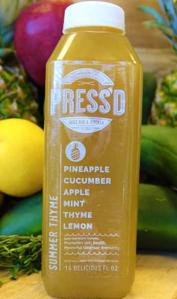 Menu - Press'd Juice Bar - Juice Shop in FL