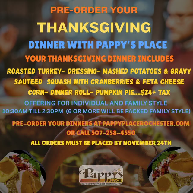 Pappy's Place crafting your dining experience with more for less