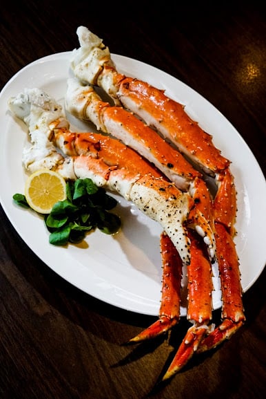 Extra Large Alaskan King Crab Legs per lb Dinner Ken Stewart s Lodge Fine Dining Restaurant in Bath OH