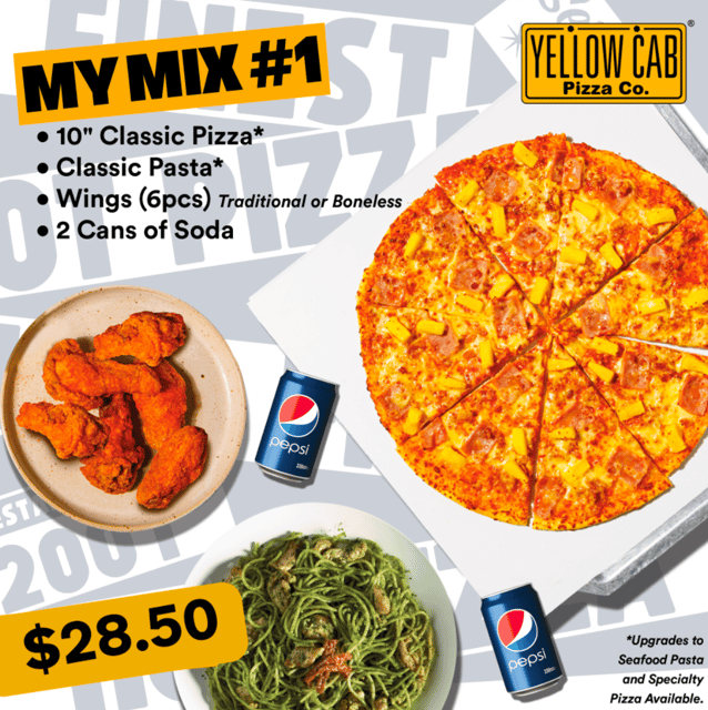 Yellow Cab Menu Yellow Cab Pizza Co. Cambodia (@yellowcabpizzacambodia