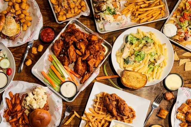Sidelines menu store