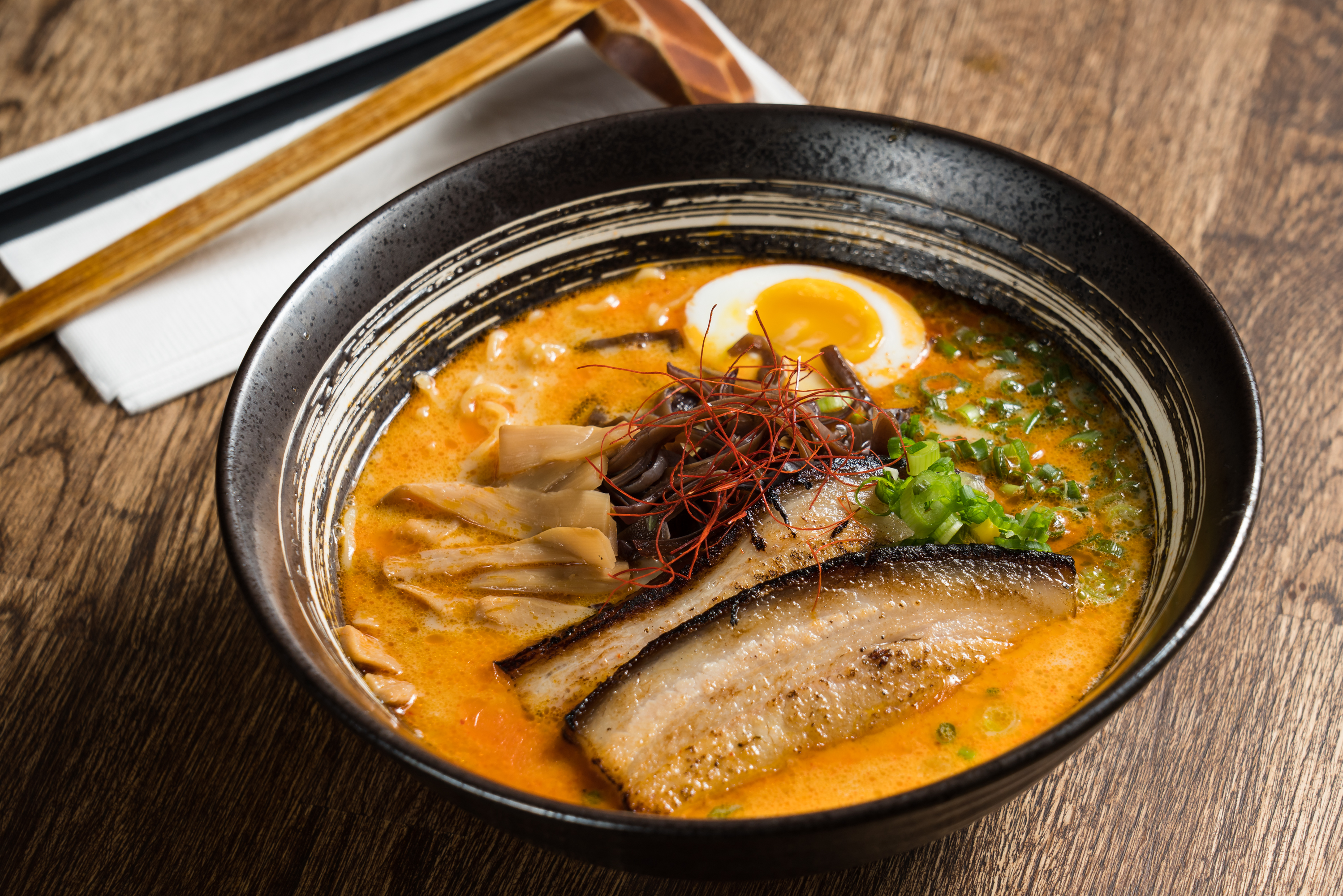 Spicy tonkotsu ramen store