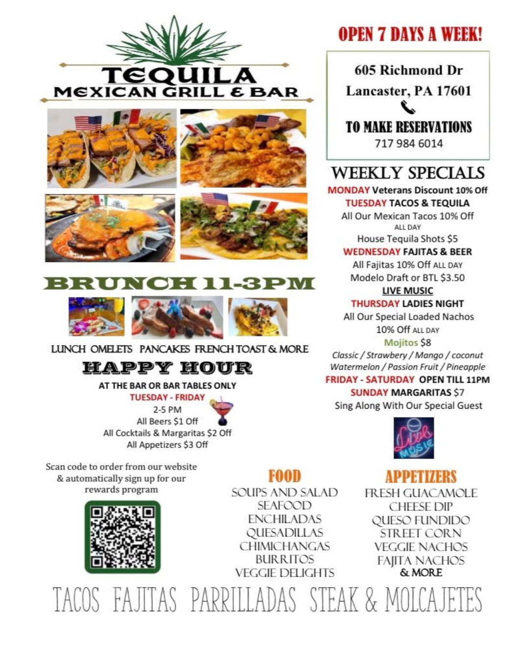 Tequilas mexican grill store