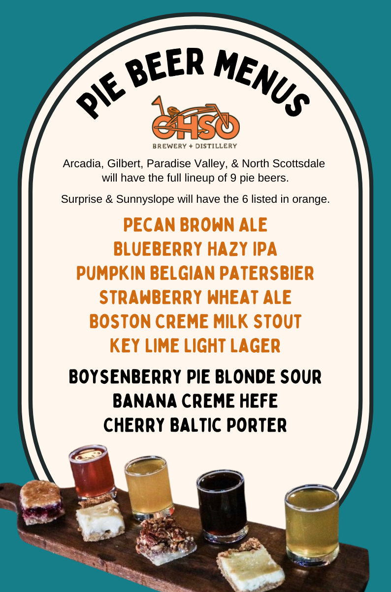 Pi Beer Day - OHSO Brewery + Distillery