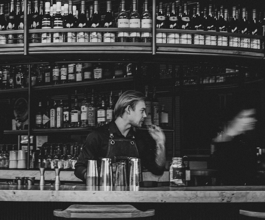 Bar Photography Black And White