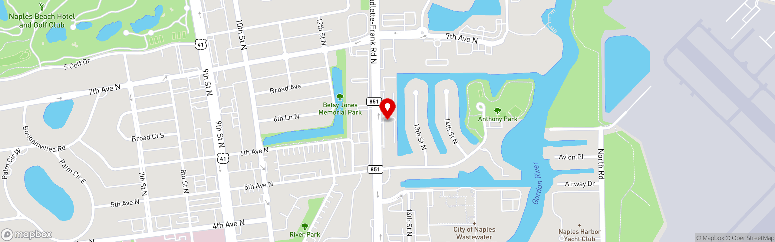 Naples Beach Hotel Resort Map Naples Beach Hotel Golf Course Plans