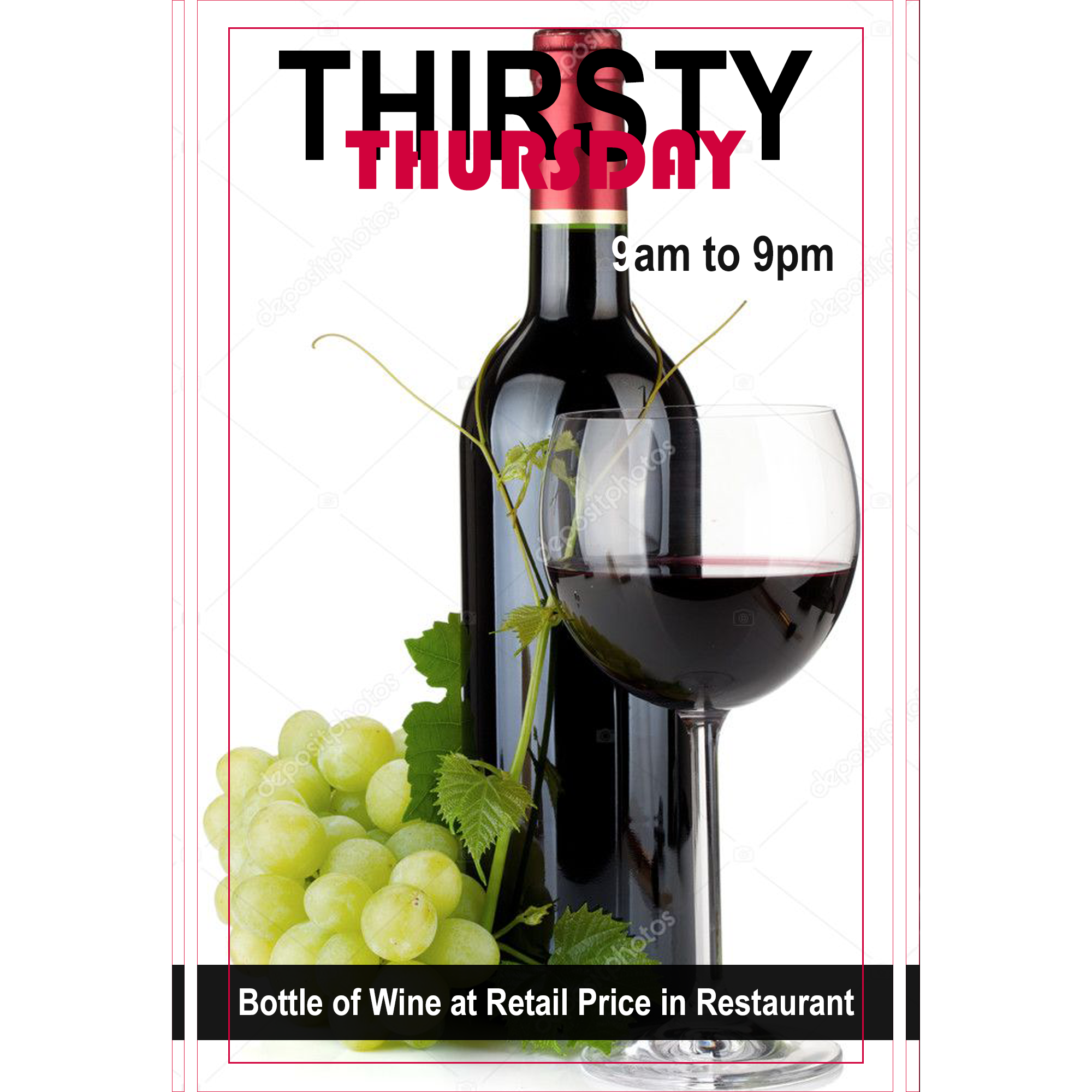 Thirsty Thursday Wine